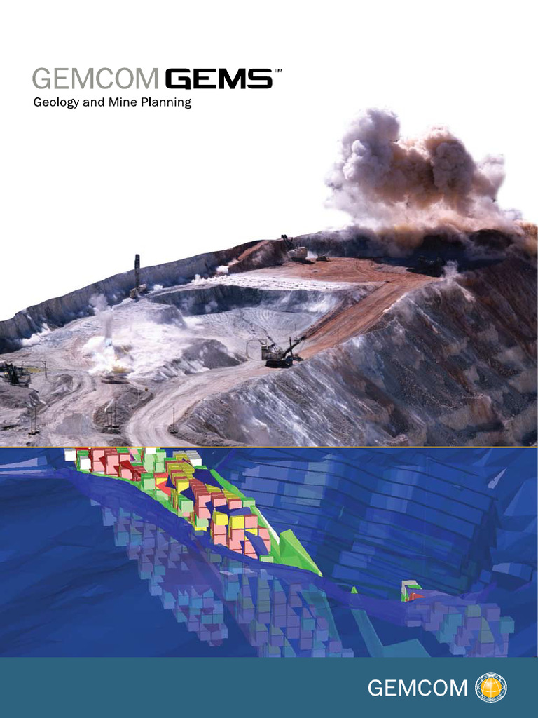 Gemcom GEMS: Mining Solutions Overview | PDF | Mining | 3 D Computer ...