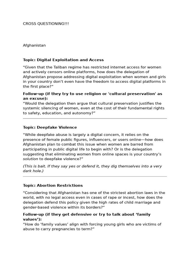 Cross Questioning | PDF | Violence Against Women | Violence