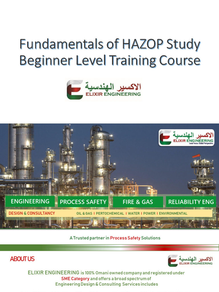Fundamentals of HAZOP Study | PDF | Hazards | Reliability Engineering