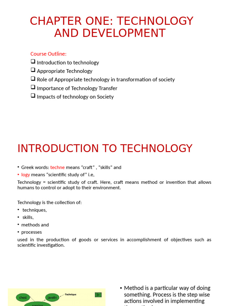 Technology's Role in Societal Development | PDF | Appropriate ...
