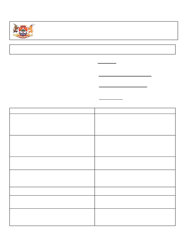 Grade 6 Project Pre-Moderation Term 3, 2025 - JTG PLC | PDF | Cognition