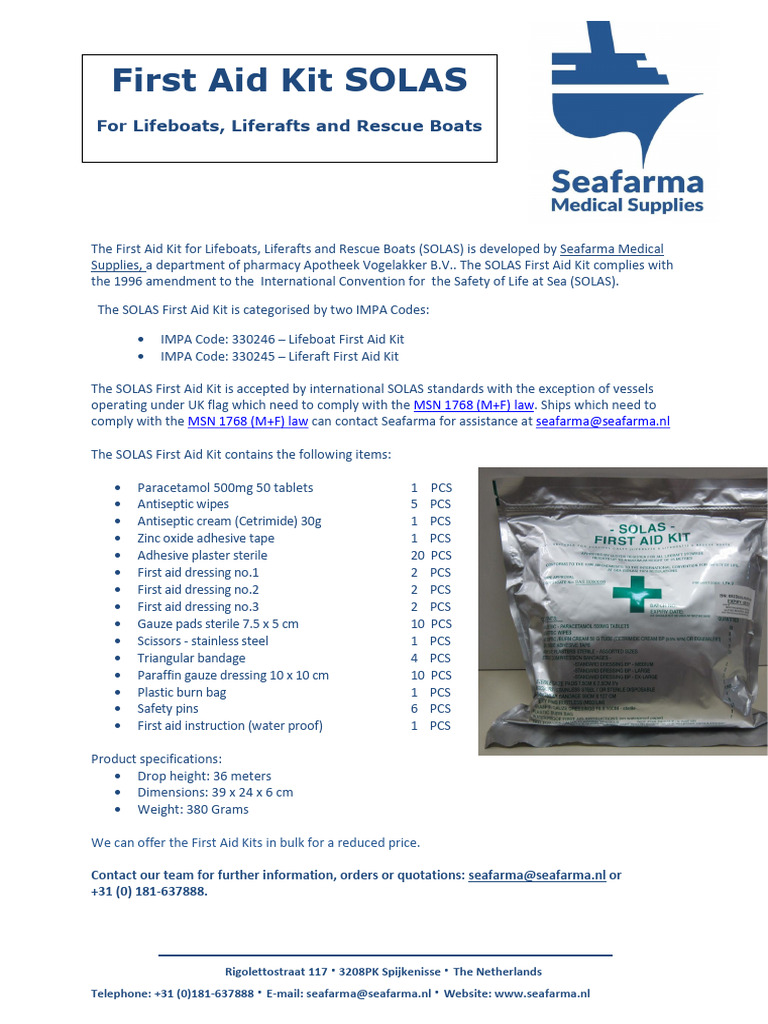 Solas Kit PDF | PDF