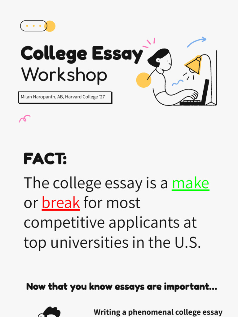 Essential Tips for Writing College Essays | PDF