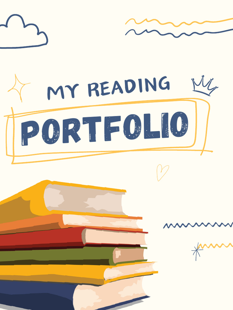 Yellow and Blue Creative Portfolio Cover Page | PDF