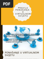 Pravila Ponašanja Na Internetu | PDF