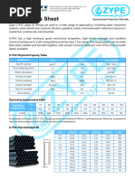 Table 11. UPVC Pipe Dimension | PDF | Technology & Engineering