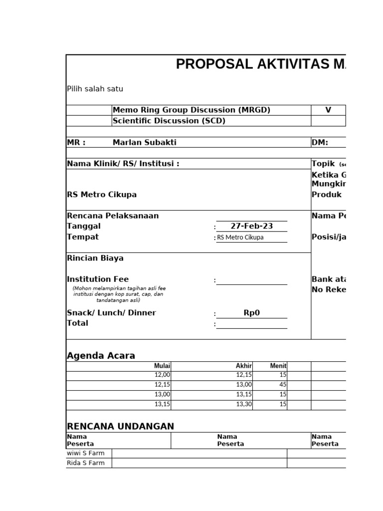 Form PP KF Beringin 260123 | PDF