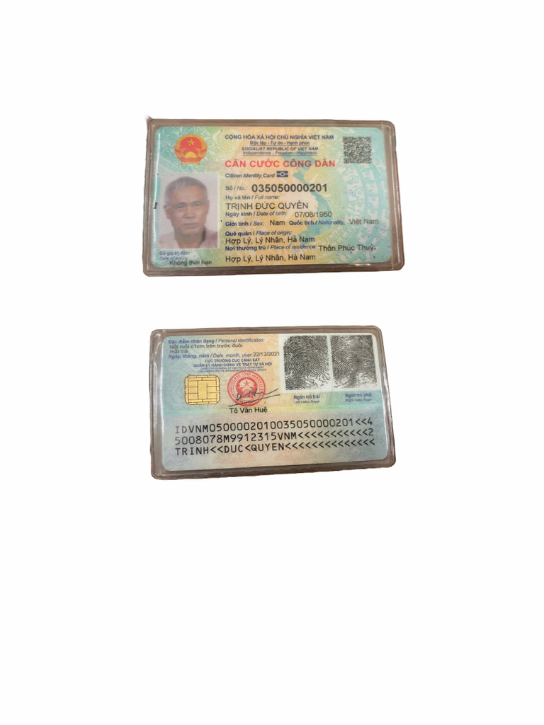 CCCD Trinh Duc Quyen | PDF