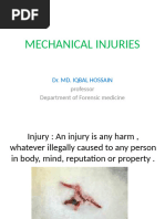 Mechanical Injury and Wound Classifications | PDF | Wear | Wound