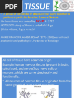 Tissues - PPT - Grade 9 | PDF | Epithelium | Tissue (Biology)