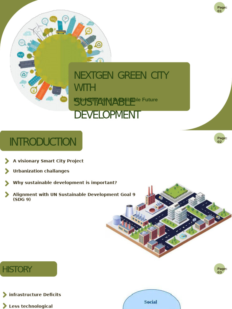 NextGen Green City: Sustainable Urban Development | PDF ...