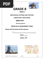 Grade-8-Tech-term-3-miniPAT MEMO | PDF | Elevator | Pi