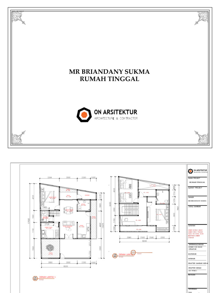 Denah Gabungan Updated 05052025 | PDF