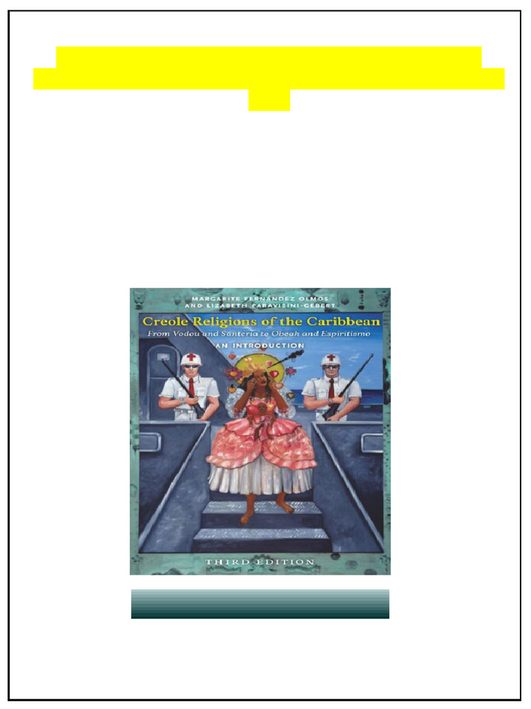 Creole Religions of The Caribbean Third Edition An Introduction ...
