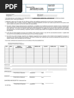 Cash Advance Liquidation Form Template | PDF