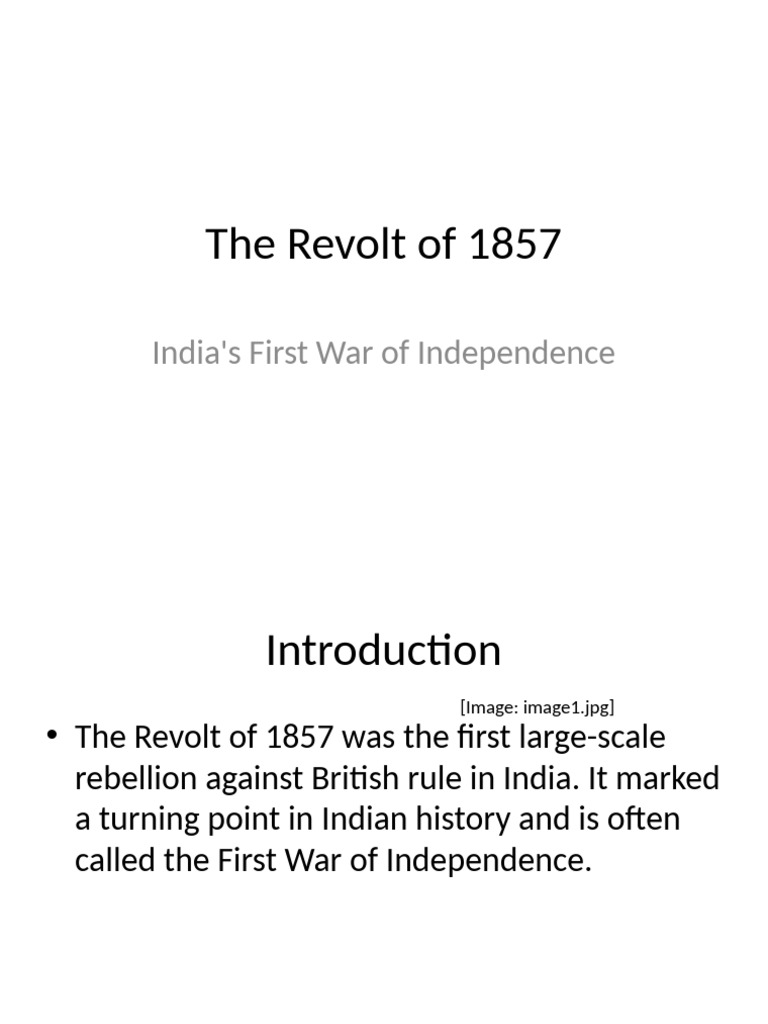 Images of the 1857 Revolt | PDF