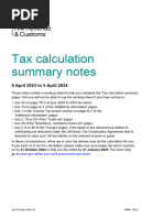 P87 Form Guidance Notes | PDF | Expense | Taxes