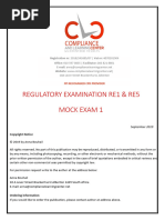 RE5 - 1 Mock Questions 2025 - Supplementary Material | PDF | Regulatory ...