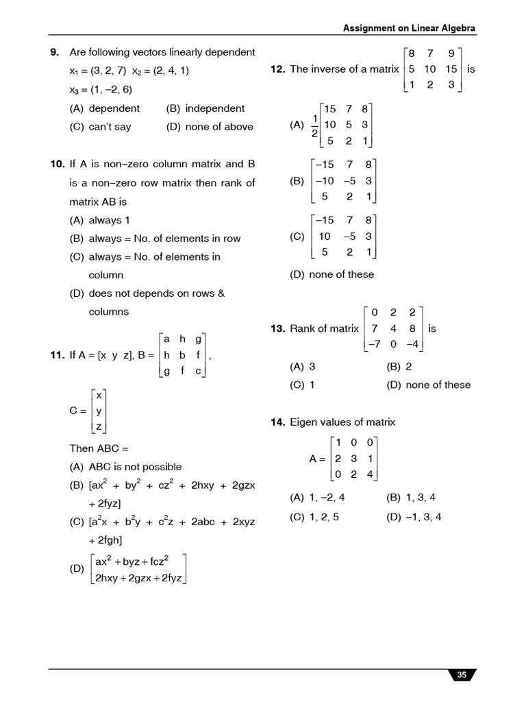 Engineering Mathematics NotesHGFJ4 | PDF