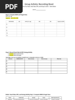 PSG Form | PDF | Physical Therapy | Clinical Medicine