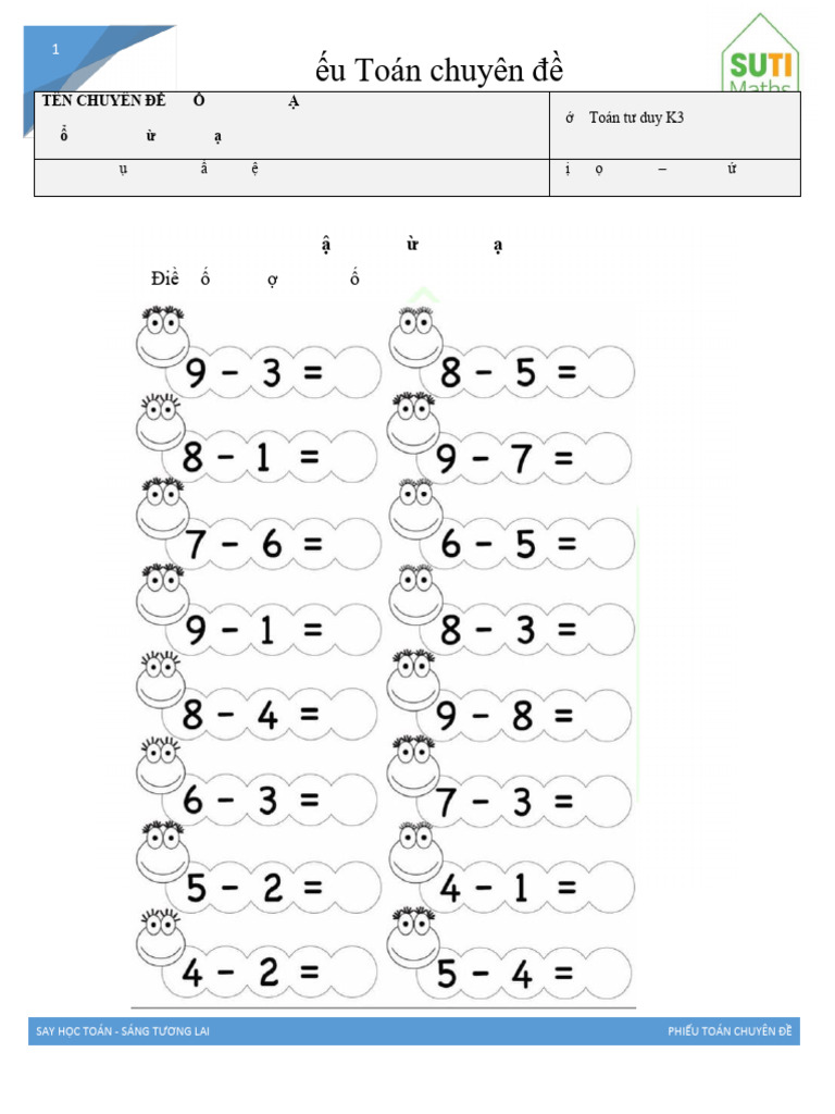 L P K3 - BÀI 16 - Phép TR Trong PH M Vi 20 | PDF