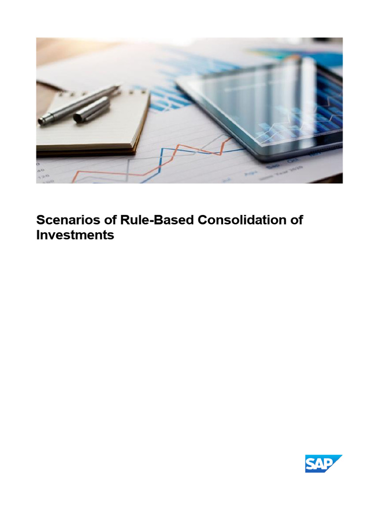 Rule-Based Investment Consolidation SAP | PDF | Consolidation (Business ...