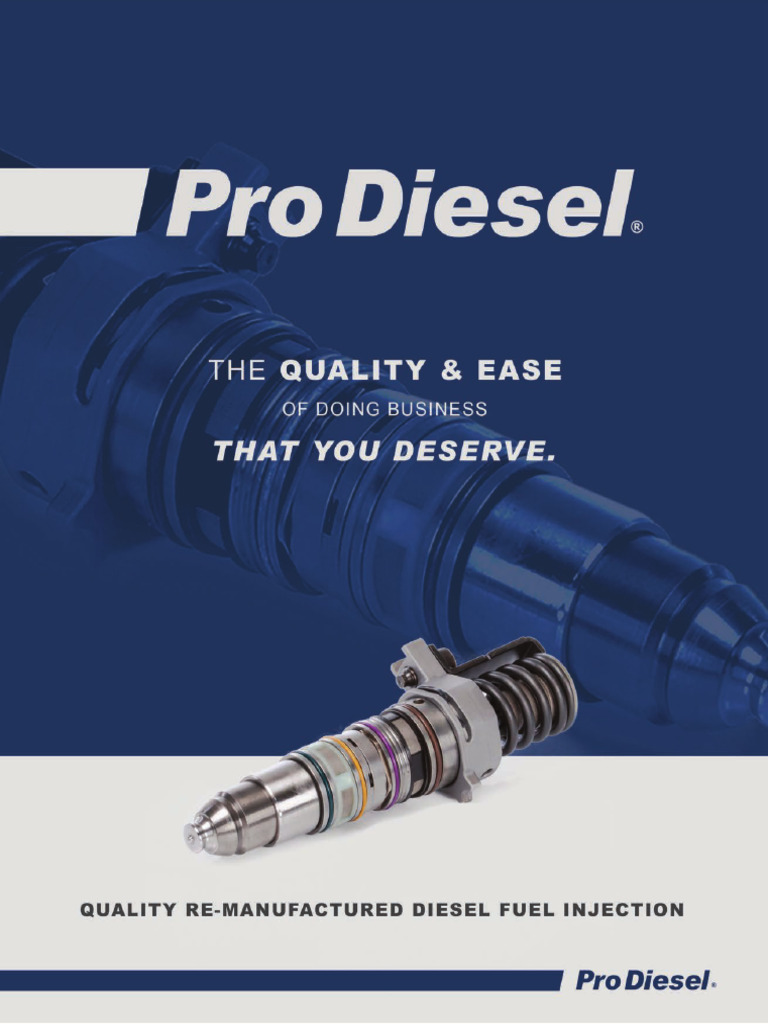 PD4P 1218 ProDiesel ProductFlyer 4pg LR | PDF | Engines | Internal ...