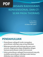 Thorax PA, AP Dan Lateral, RLD Dan LLD | PDF