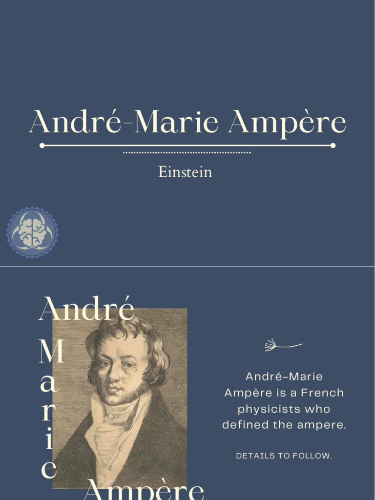 Who Is Andre Ampere | PDF