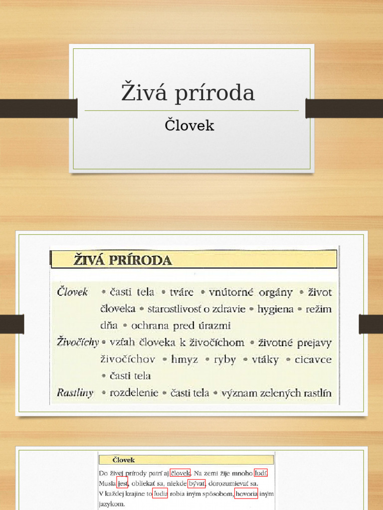 Živá Príroda | PDF