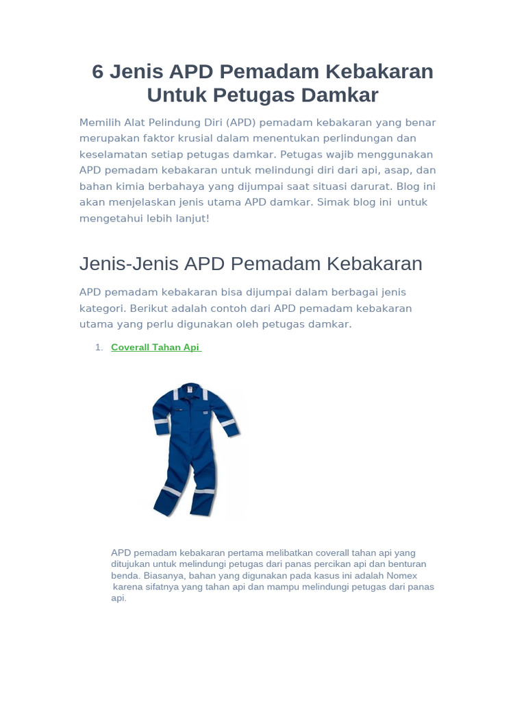 Jenis APD | PDF