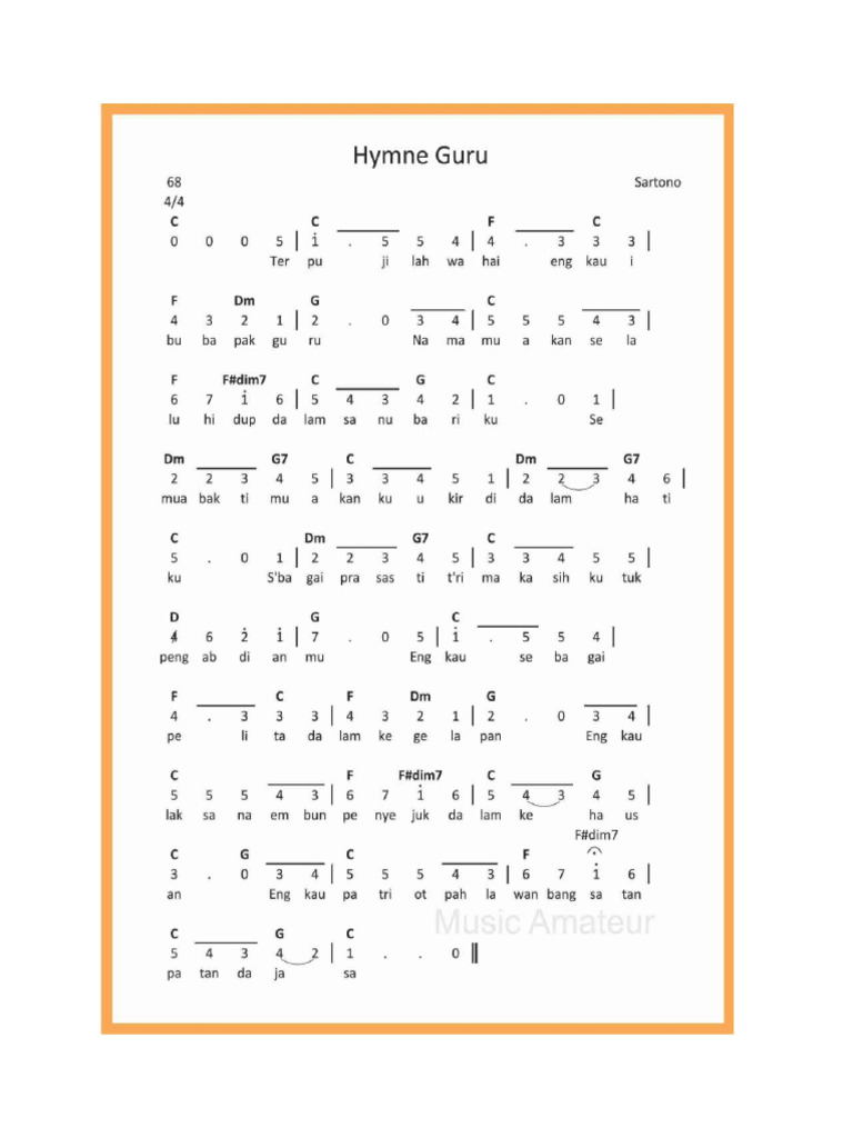 Hymne Guru | PDF