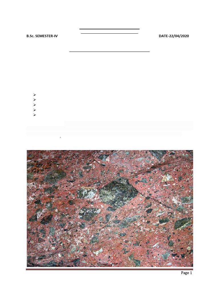 Gneissose Structure in Metamorphic Rocks | PDF | Minerals | Rock (Geology)