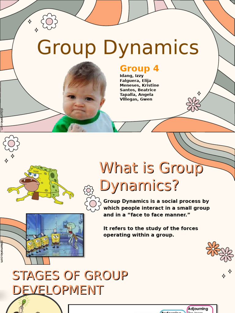 GROUP 4 - Group Dynamics | PDF | Organizational Behavior | Social ...