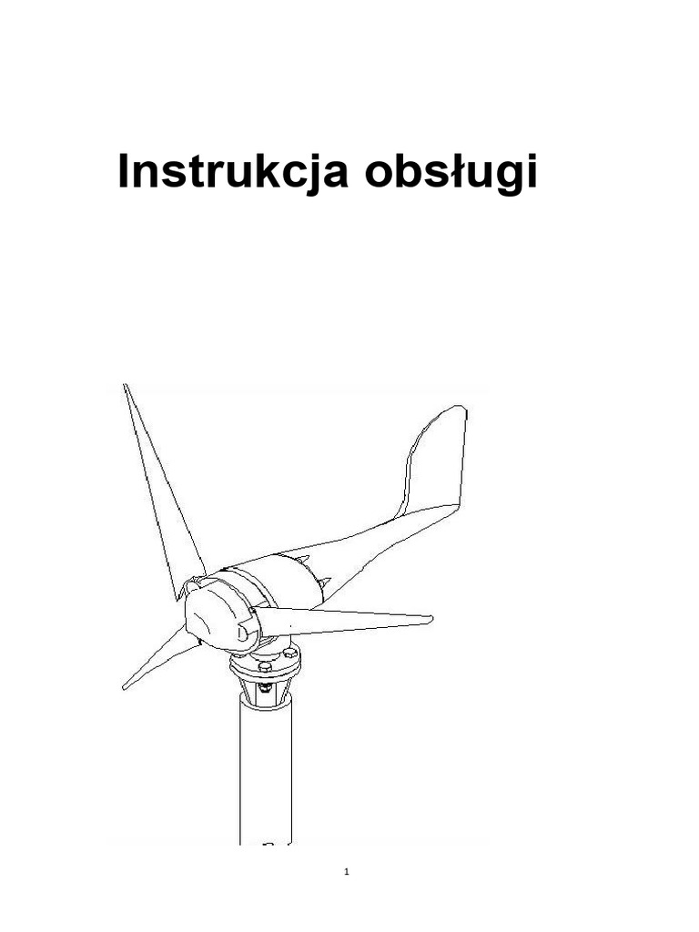 Instrukcja Obs - Ugi Turbina M2 | PDF