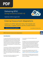 Btec Grade Boundaries June 2022 l3 Nationals | PDF | Science | Psychology
