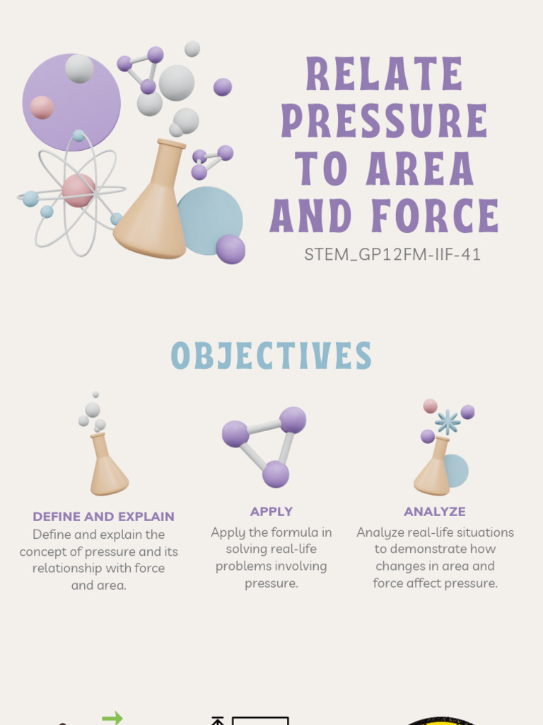 Understanding Pressure: Force and Area | PDF | Pressure | Force