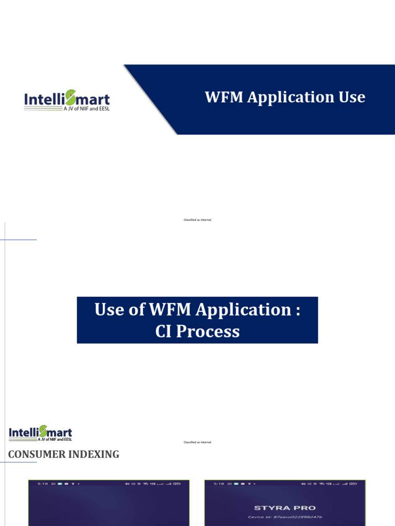 WFM Application Use | PDF