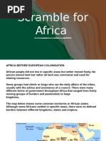 Explain The Reasons For The Colonization of Africa | PDF | Colonialism ...