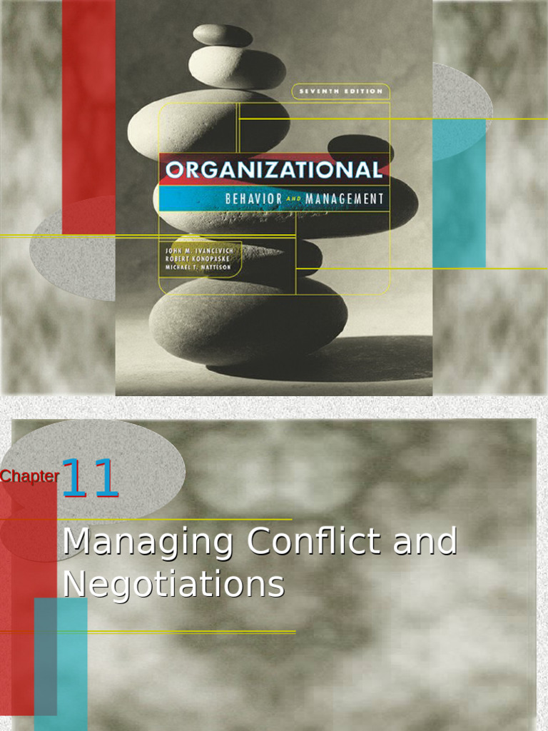 Managing Conflict and Negotiations Guide | PDF | Conflict Resolution ...
