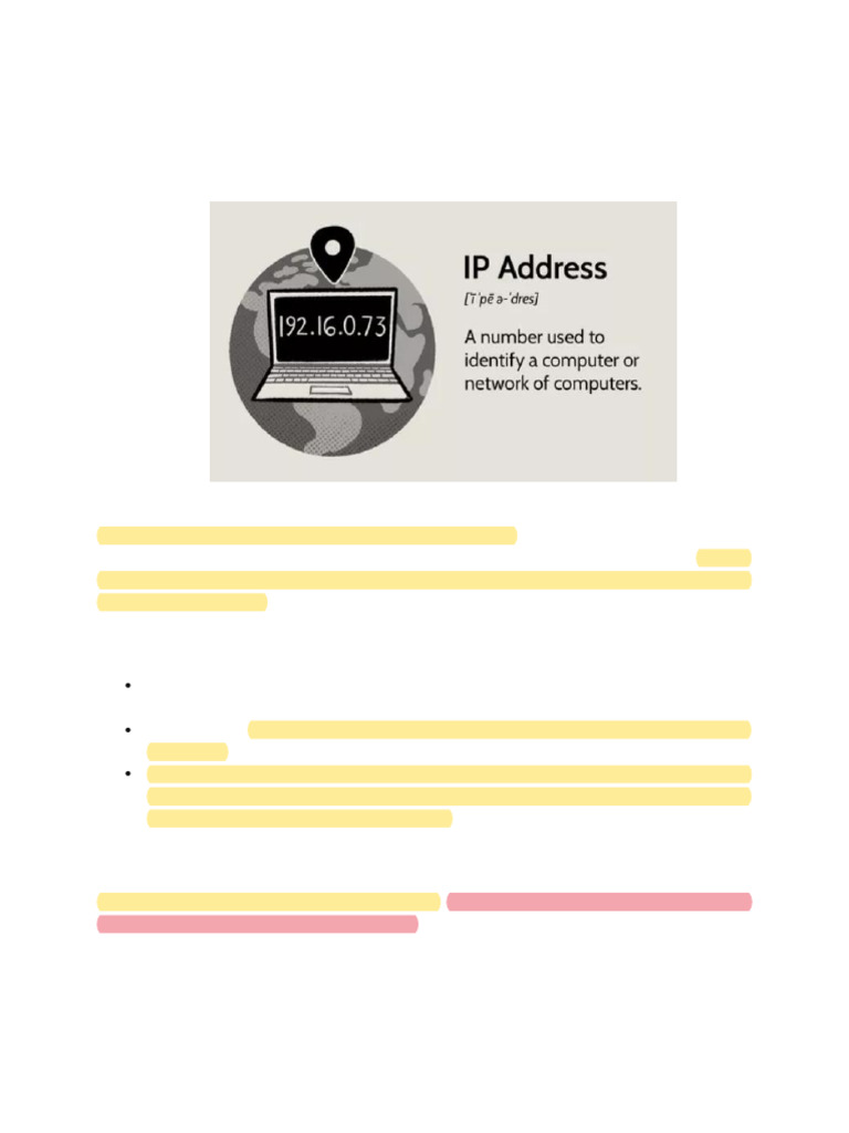 4.IP Address | PDF | Ip Address | Internet