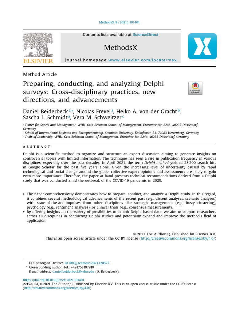 Delphi 5 | PDF | Statistics | Expert