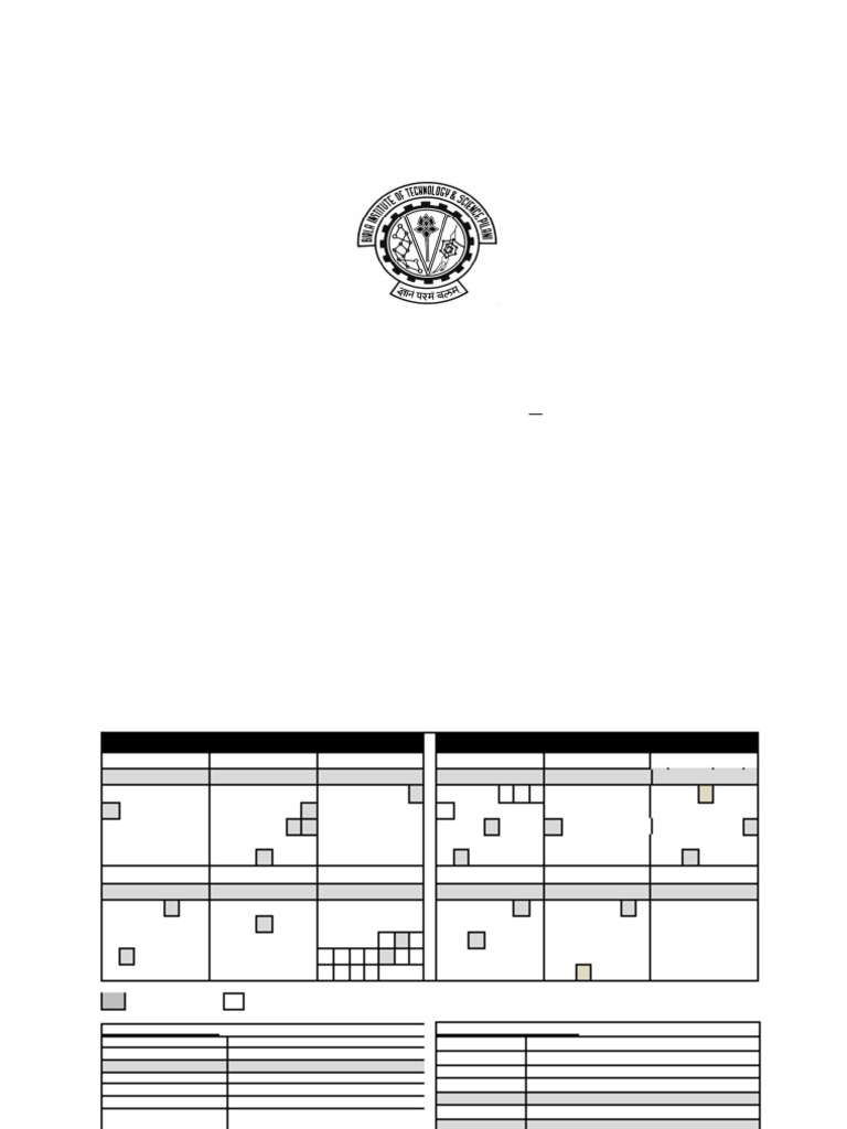 Time Table Semester I 2025-26-5 Aug 25 | PDF | Academia