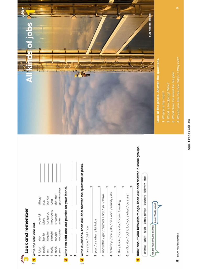 Look British 4 SB UNIT 1 | PDF