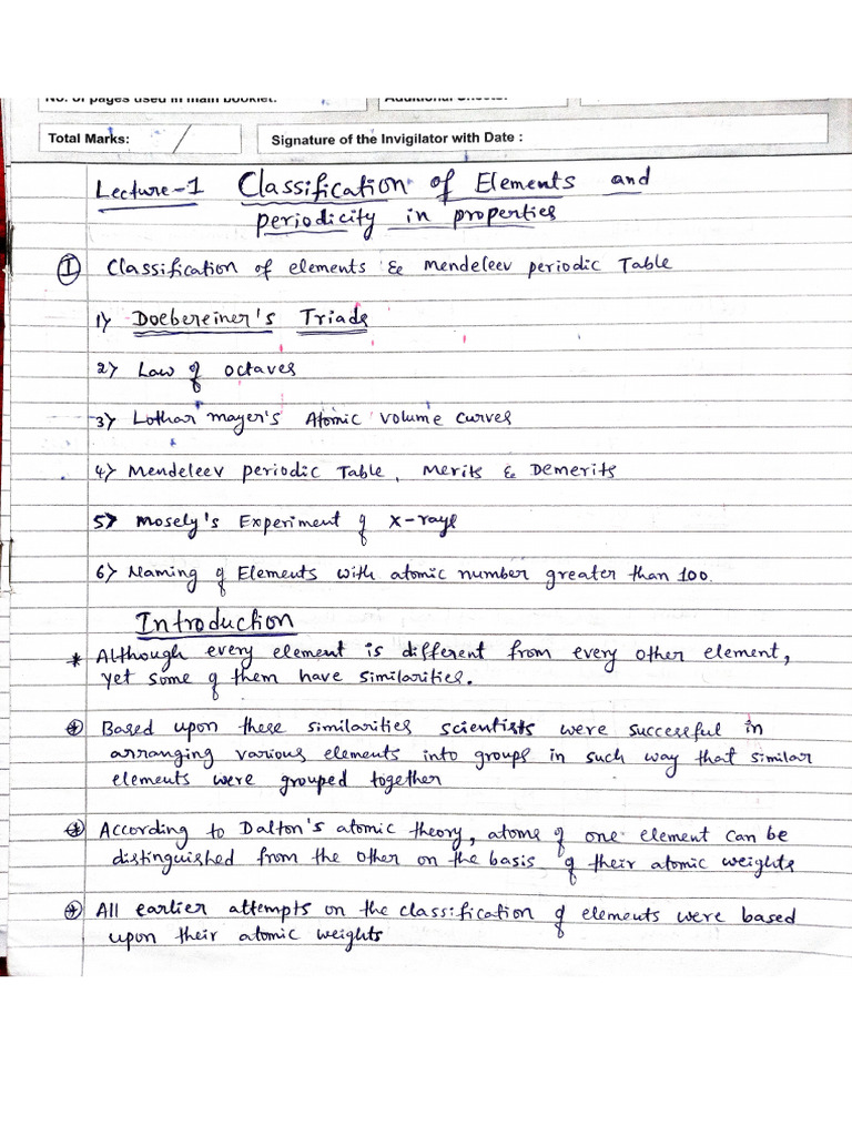 Classification of Elements and Periodicity in Properties New by NSS | PDF