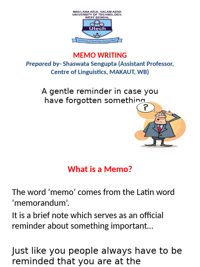 Essential Memo Writing Guidelines | PDF | Memorandum | Communication