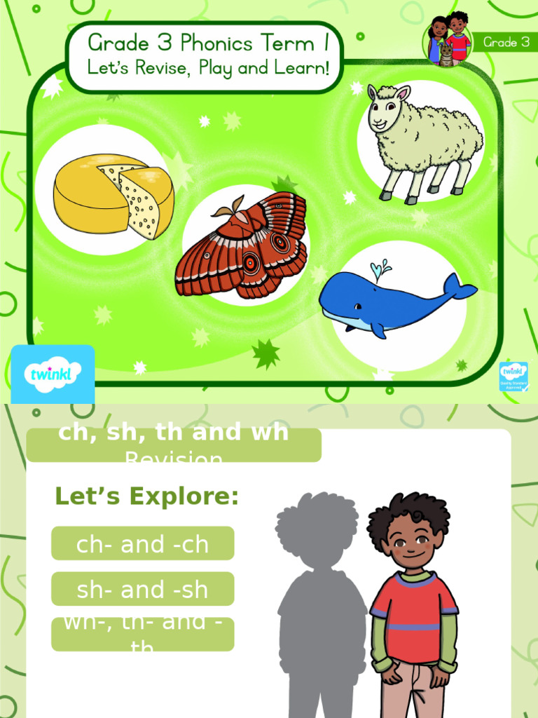 Phonics Sounds: ch, sh, th, wh Activities | PDF