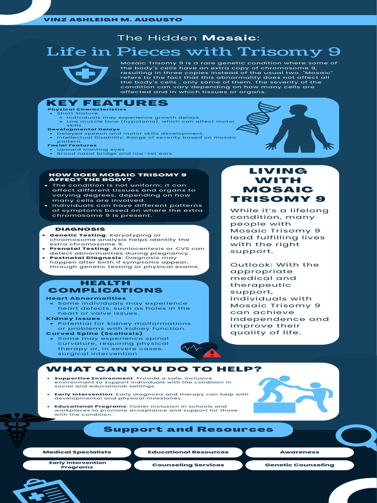 Understanding Mosaic Trisomy 9 | PDF | Genetic Disorder | Genetics