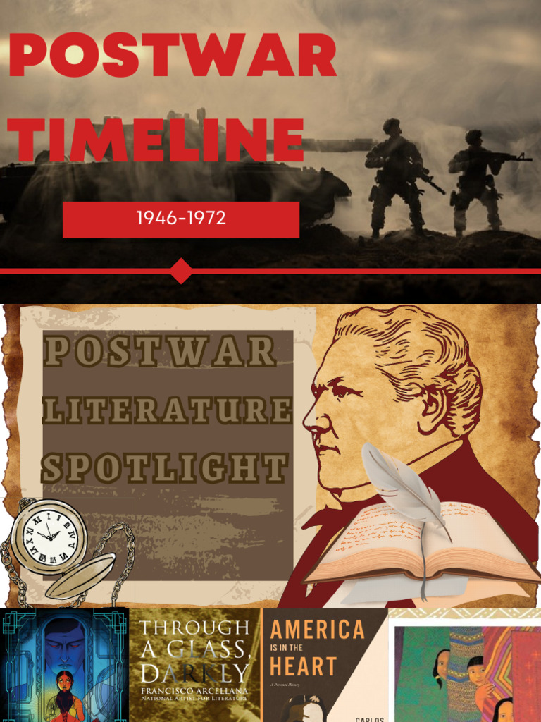 Postwar Literature Timeline 1946-1972 | PDF | Feminism | Gender Studies