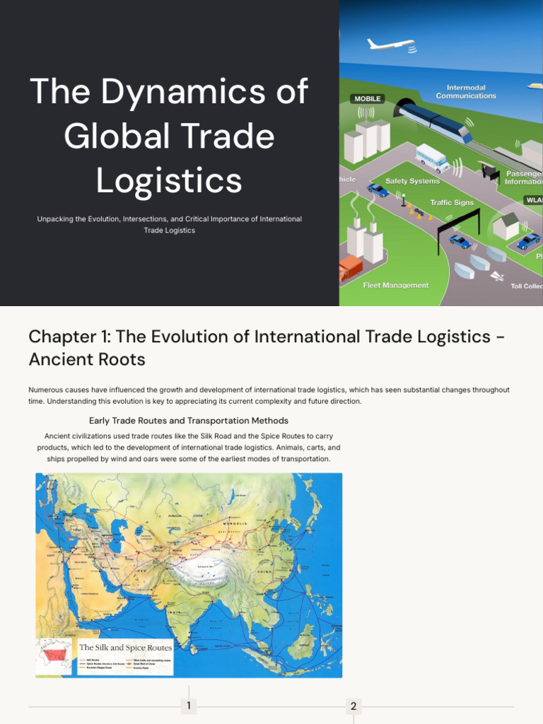 Evolution of Global Trade Logistics | PDF | Logistics | Marketing